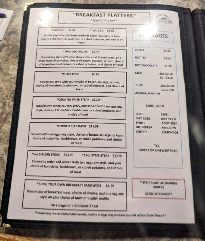 These prices make you wonder if someone forgot to update the menu since the Eisenhower administration &ndash; thankfully, they didn't.