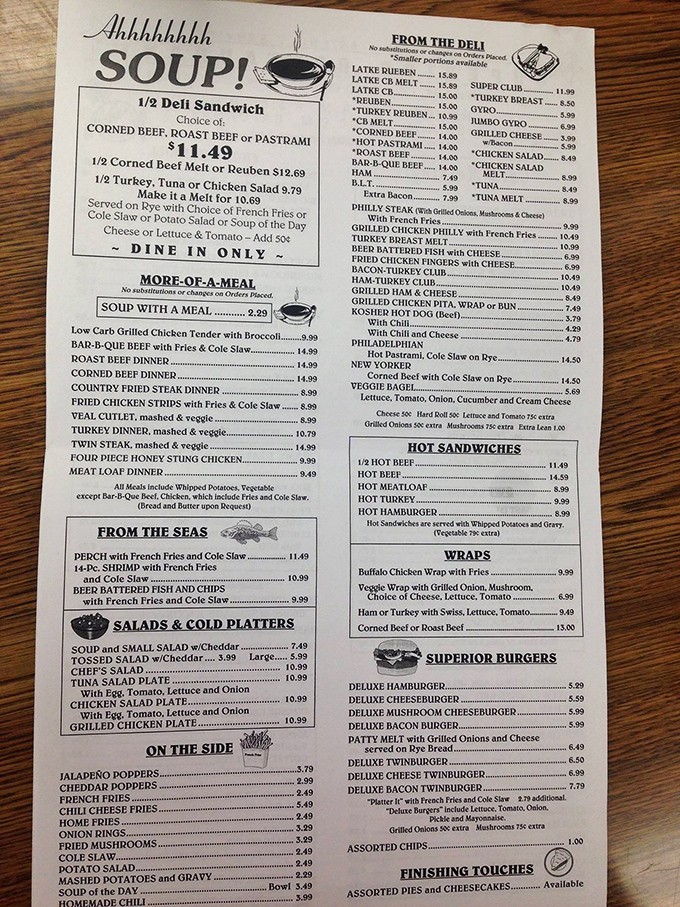 The menu reads like a love letter to cholesterol, and we're here for every glorious word.