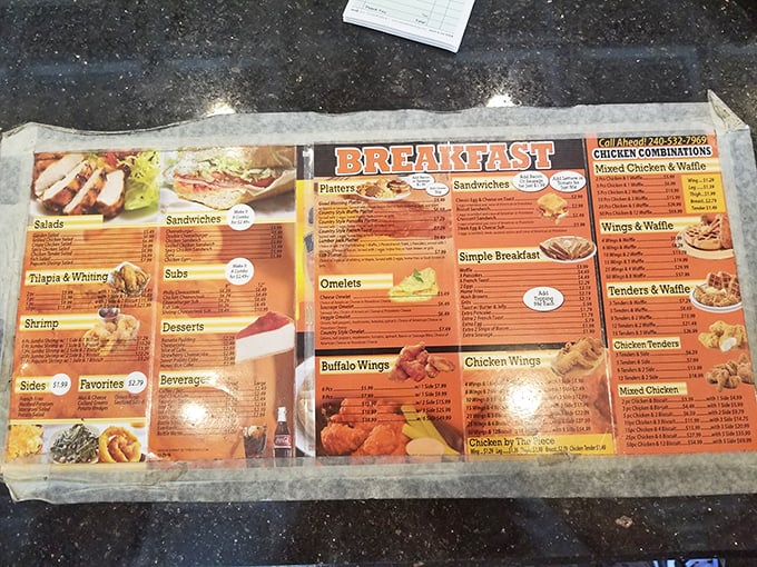 This menu isn't just reading material&mdash;it's a roadmap to happiness. Study it like you're cramming for the most delicious exam ever.