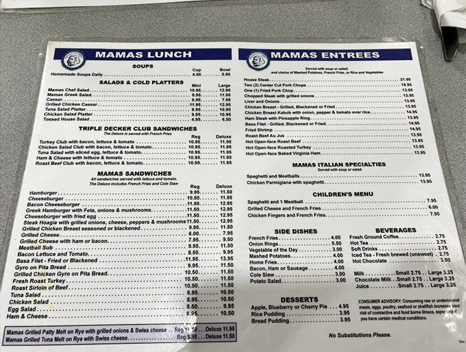 A menu that doesn't need fancy fonts or pretentious descriptions &ndash; just honest food that makes decision-making deliciously difficult. 