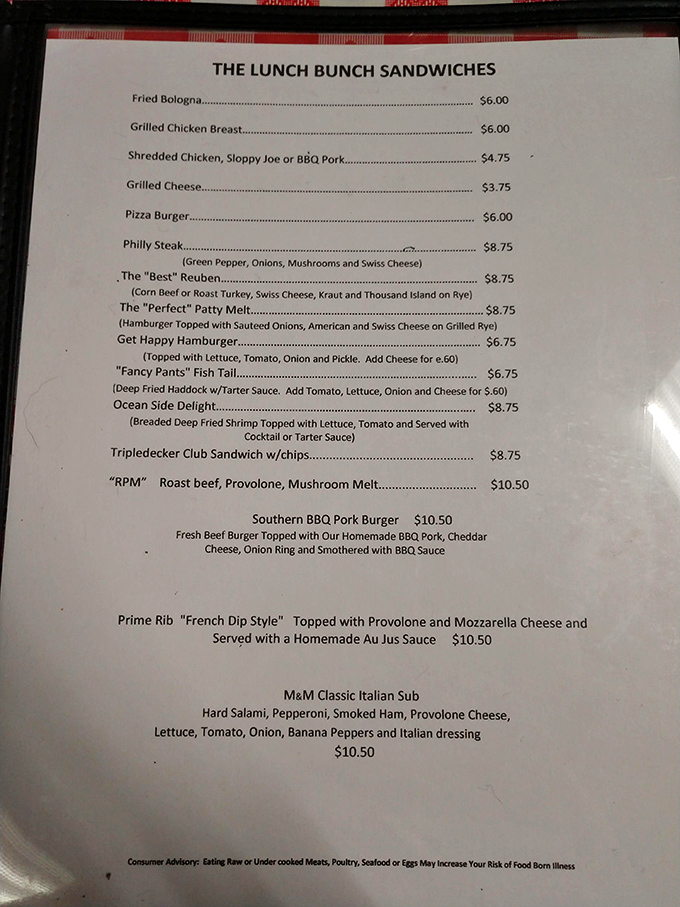 The lunch menu reads like a greatest hits album of American classics. No molecular gastronomy here, just sandwiches with names like "Fancy Pants" that deliver on their promises.