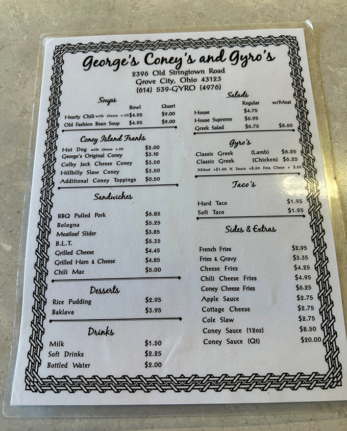 This menu reads like a love letter to comfort food classics. The hardest relationship you'll navigate today is choosing just one item.