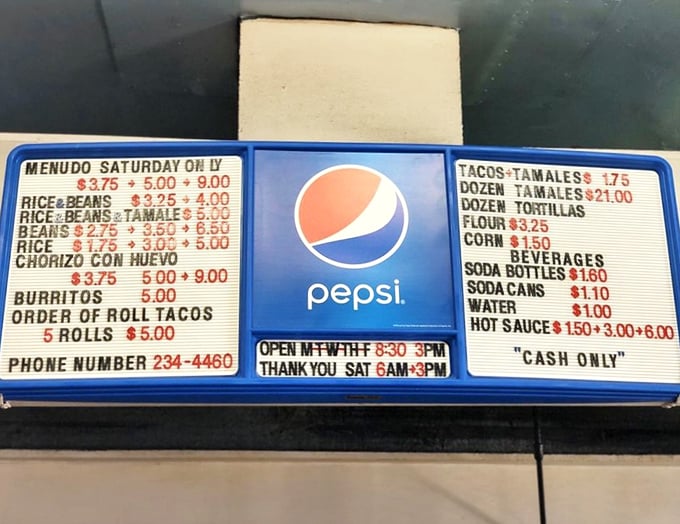 A menu so straightforward it feels like a rebellion against the 12-page novellas most restaurants hand you these days.