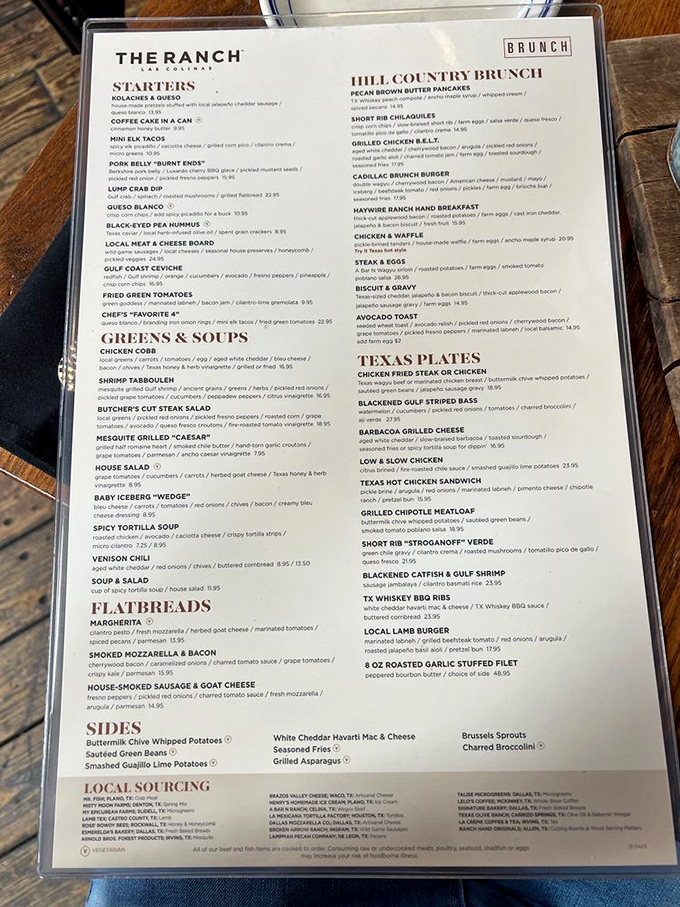 This menu isn't just a list of dishes&mdash;it's a road trip across Texas, from Gulf shrimp to Hill Country venison, no passport required.