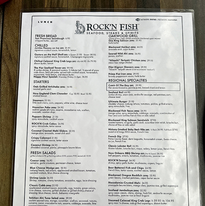 A menu that reads like a love letter to the ocean &ndash; where deciding between oak-grilled specialties and fresh catches becomes life's most delicious dilemma.