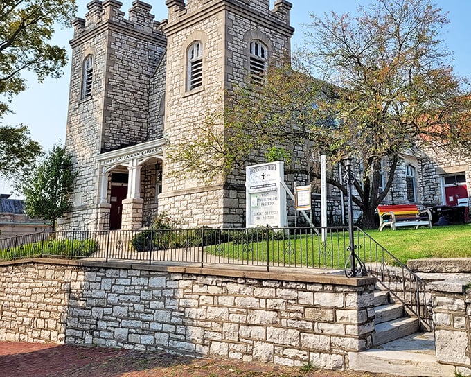 Stone towers stand sentinel over Alton, watching decades of dreams come and go.