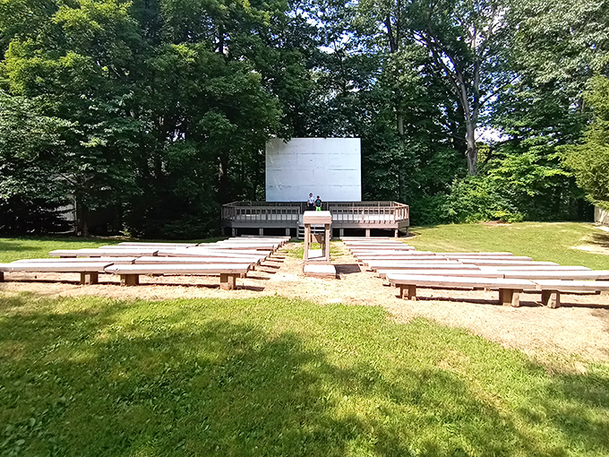 This woodland amphitheater might lack Broadway's glitz, but delivers something better &ndash; performances with the most spectacular natural backdrop in Ohio.