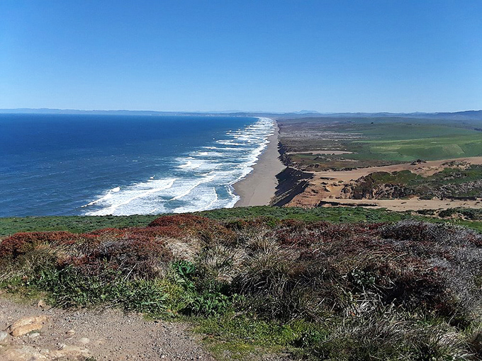 Mother Nature's panoramic masterpiece stretches along Point Reyes' coastline. No Instagram filter required&mdash;or could possibly improve&mdash;this view.