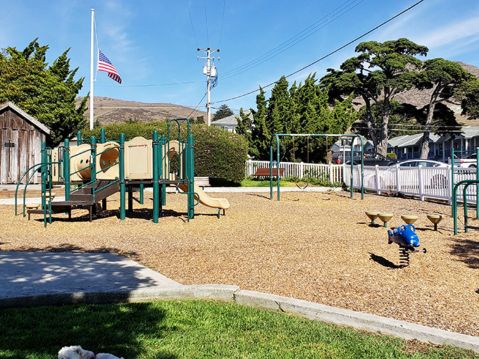 Paul Andrew Park offers a slice of small-town Americana where kids can actually play outside without parents checking their phones every two minutes.