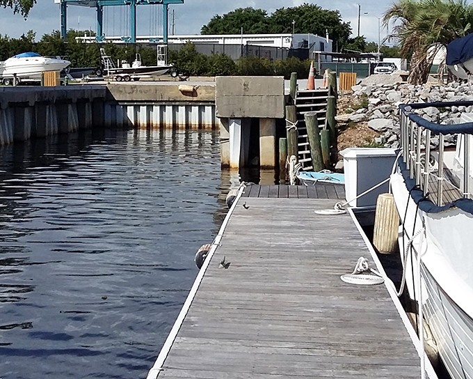 This unassuming dock is where fishing stories are born&mdash;and occasionally, where the truth about their size gets a little waterlogged.