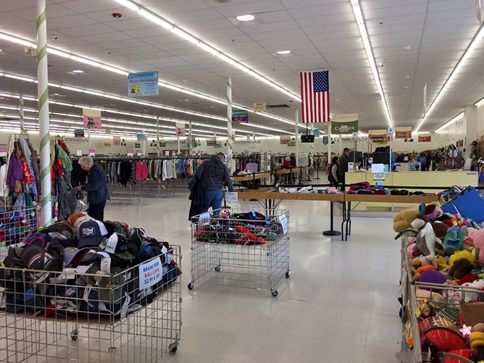 The thrifting universe expands before your eyes &ndash; more organized than most people's closets at home.