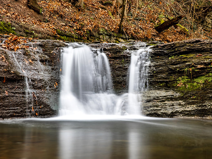 Nature's own stress management program: Upper East Park Falls delivers a meditative soundtrack that no app could replicate, all for the unbeatable admission price of absolutely free.