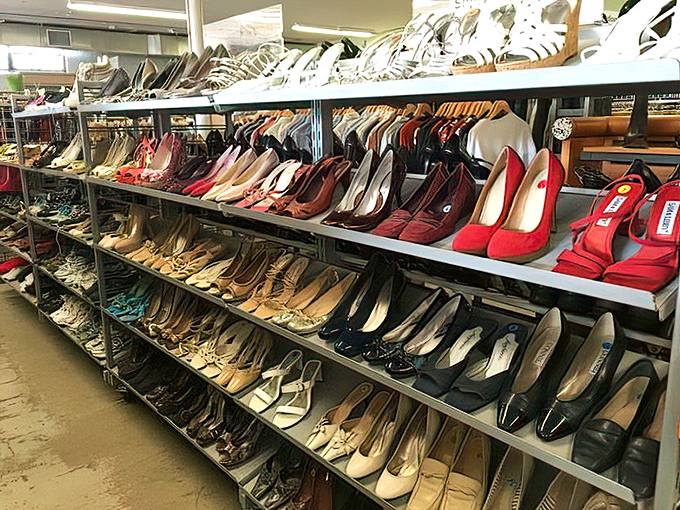 Shoe heaven exists, and it's in Avondale Estates. From practical flats to those red statement heels that are practically screaming "take me to dinner!"