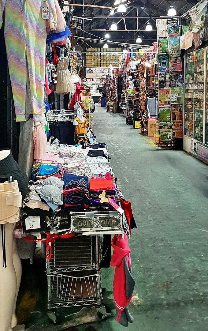 Narrow pathways lead to unexpected finds. Like a treasure map with no X, every turn reveals something you didn't know you needed until now.