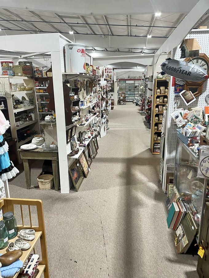 Every aisle tells a different story, with each booth a new chapter in America's material history. Time travel never looked so organized.