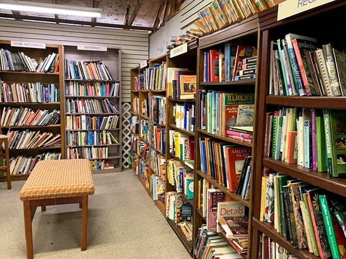 A bibliophile's dream come true – shelves upon shelves of literary adventures waiting to be discovered at prices that won't break the bank.
