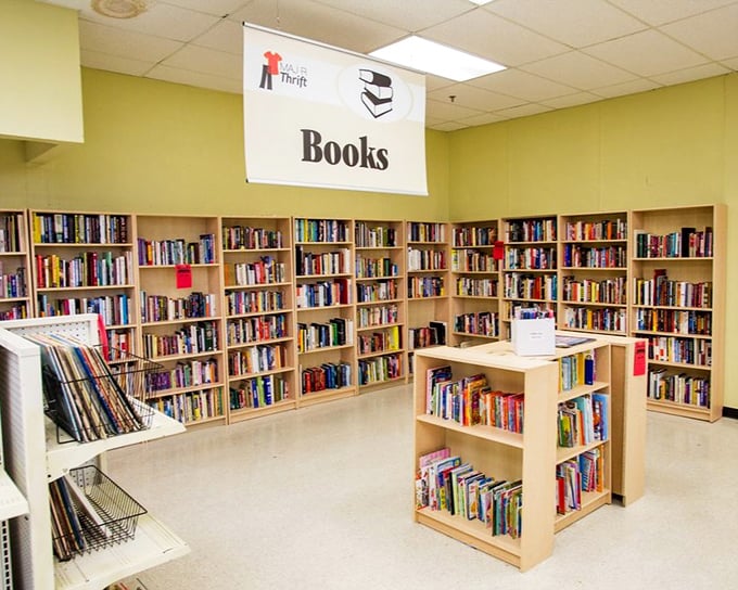Bibliophiles, prepare your reading glasses! This literary wonderland offers enough books to build your own neighborhood library without breaking the bank.