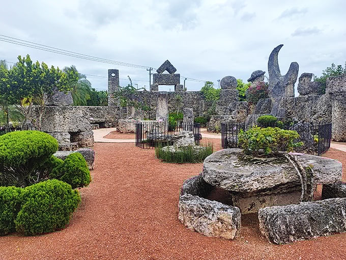 Wandering through this limestone labyrinth feels like exploring the playground of a giant who had a peculiar fondness for geometry and astronomy.