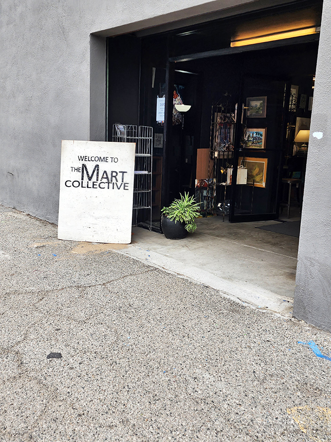 Step through this portal and kiss your afternoon goodbye&mdash;The Mart Collective's entrance is the rabbit hole that leads to a wonderland of vintage delights.