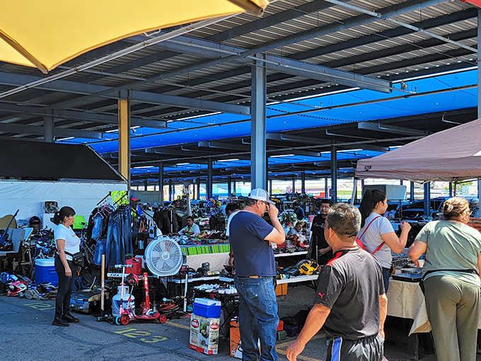 Under these covered pavilions, every aisle promises discoveries that'll make your heart skip.