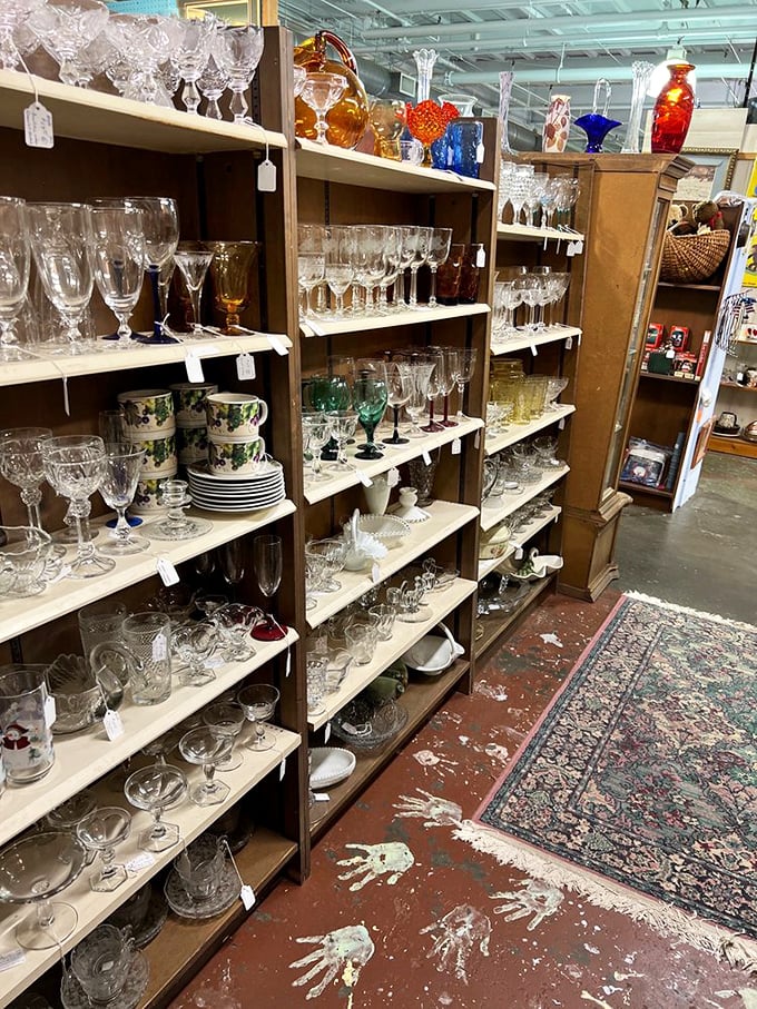 Crystal and glassware that would make your grandmother swoon and your Instagram followers double-tap with envy.