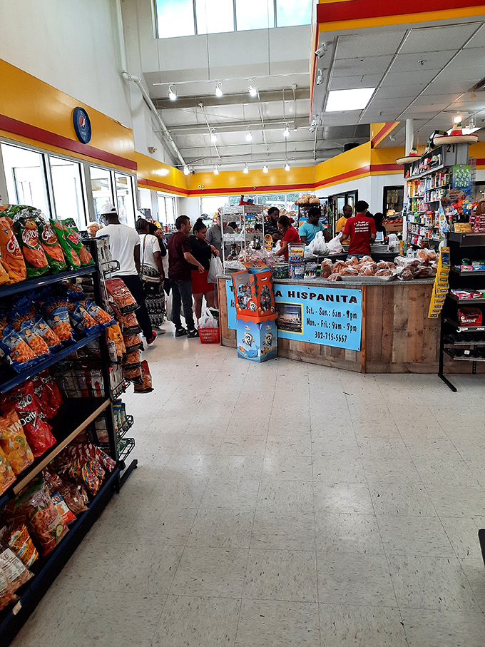 La Hispanica brings vibrant Latin flavors to Delaware. The snack selection alone could fuel an entire afternoon of bargain hunting.