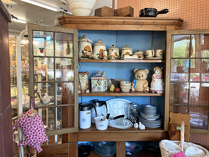Grandma's kitchen wasn't just functional&mdash;it was an art gallery. These mushroom canisters and teddy cookie jars prove nostalgia tastes sweeter than any recipe.