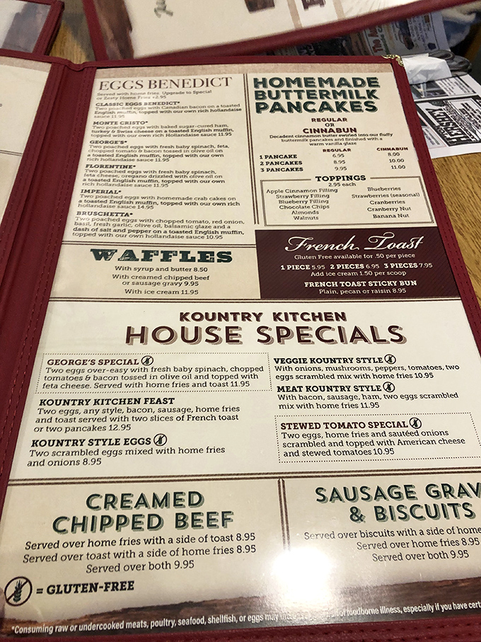 A menu that doesn't need fancy fonts or pretentious descriptions—just honest food that makes you want to order one of everything.