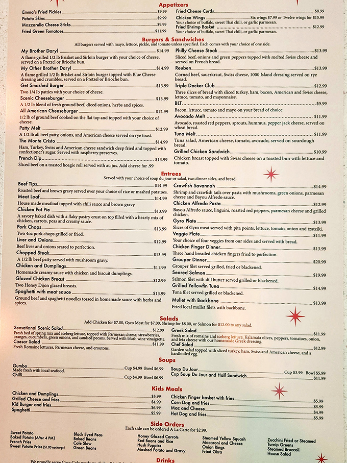 A menu that doesn't need fancy fonts or pretentious descriptions&mdash;just honest food that makes decision-making the hardest part of your meal.