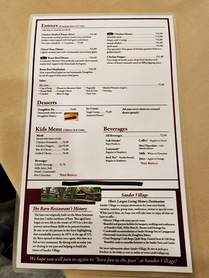 A menu that doesn't need fancy fonts or pretentious descriptions. Just honest food that makes decision-making the hardest part of your meal.