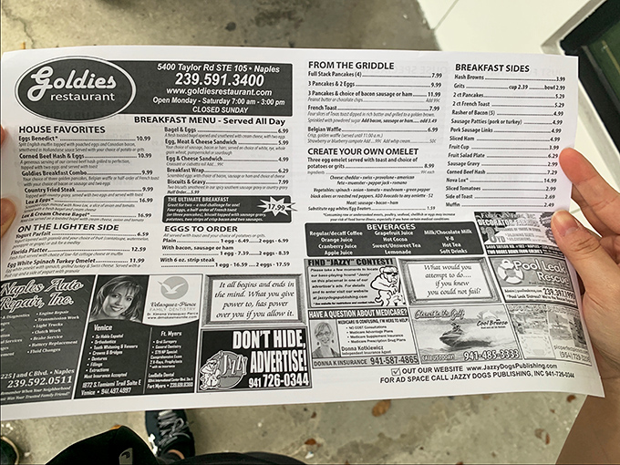 A menu that reads like a love letter to breakfast classics&mdash;no molecular gastronomy, just honest food that makes mornings worth waking up for.