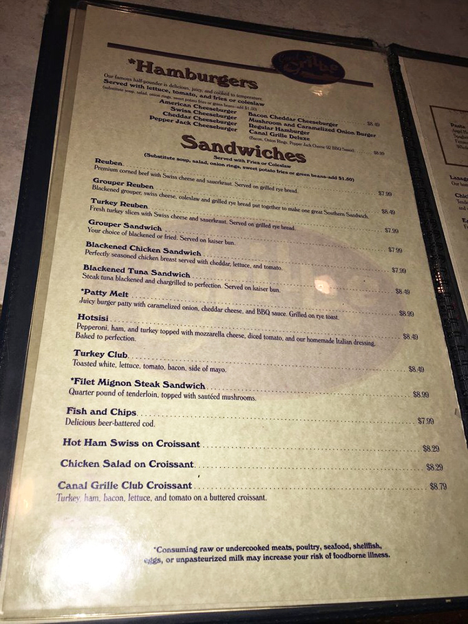 This menu isn't just a list of food&mdash;it's a roadmap to happiness. The Hotsisi sandwich alone is worth canceling other plans for.