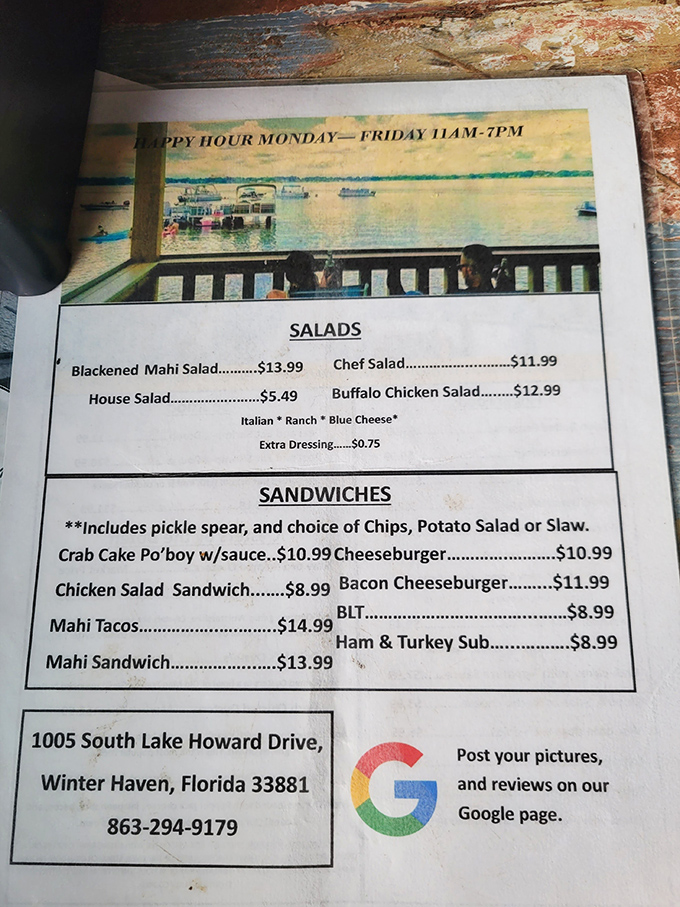 A menu that cuts right to the chase&mdash;seafood done right, without fancy descriptions or culinary buzzwords needed.