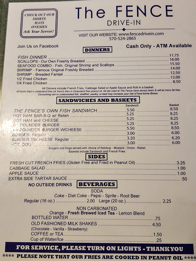 A menu that hasn't surrendered to food trends or inflation wars &ndash; just honest food at honest prices that keeps locals coming back.