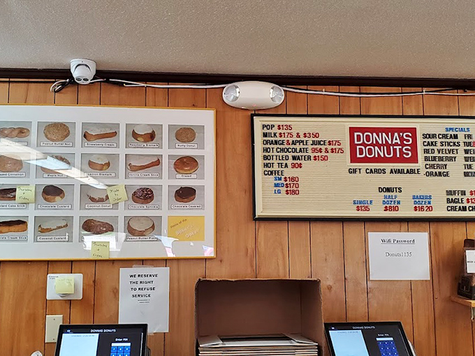 When your menu board looks this good, you know the donuts deliver on every promise.