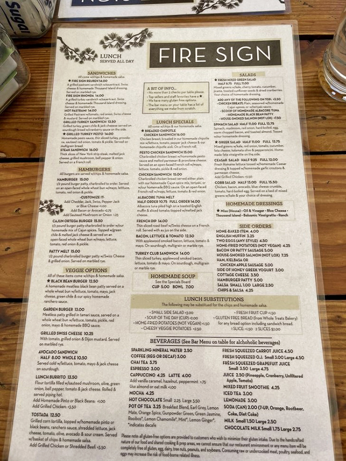 The menu reads like a love letter to breakfast enthusiasts. Each description promises a culinary adventure worth getting out of bed for.