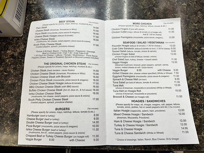 The menu board of dreams&mdash;where decisions become deliciously difficult and diet plans go to die. Choose wisely, my friends.