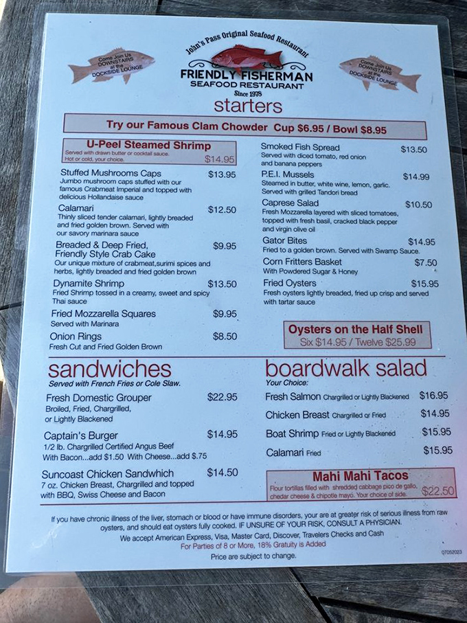 When a menu makes your mouth water before you even order, you know you've found something special.