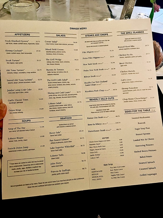 A menu that doesn't need trendy buzzwords to impress&mdash;just perfectly executed classics that have earned their place in the culinary hall of fame.