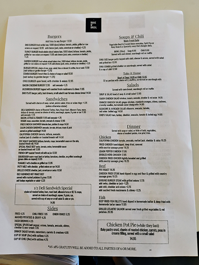 A menu that reads like a love letter to American classics &ndash; no molecular gastronomy, just the hits that have sustained generations.