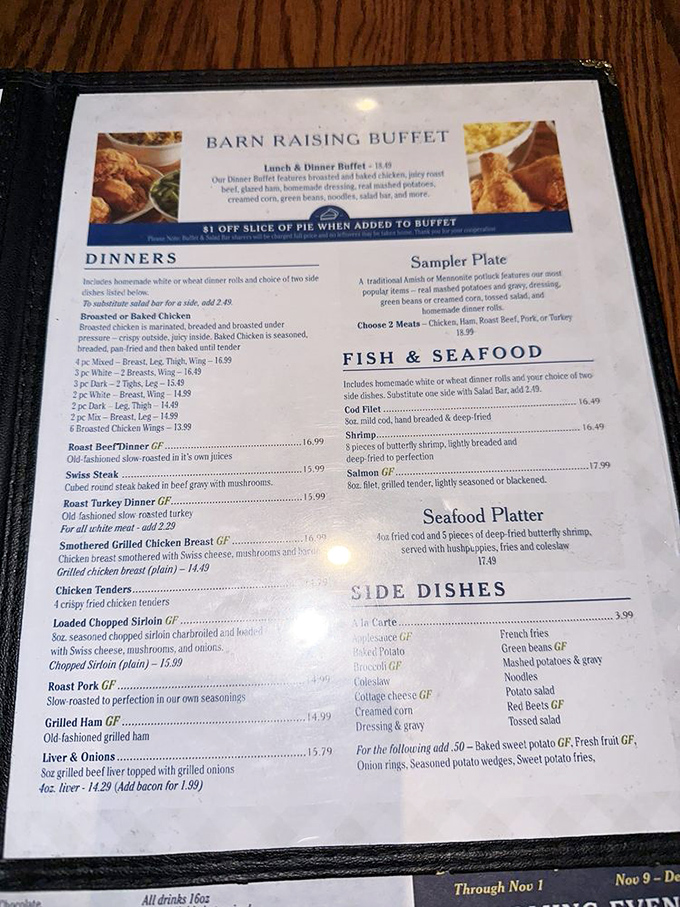 The menu reads like a greatest hits album of heartland cuisine&mdash;each dish getting the same loving attention as their famous pot roast.