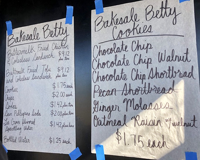 The menu at Bakesale Betty is refreshingly straightforward. When you've perfected a few items, why complicate things with endless options?