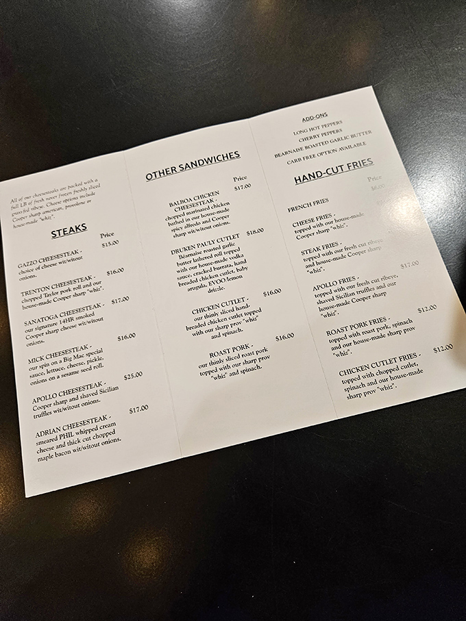 This menu reads like a love letter to the sandwich gods &ndash; each creation more tempting than the last.