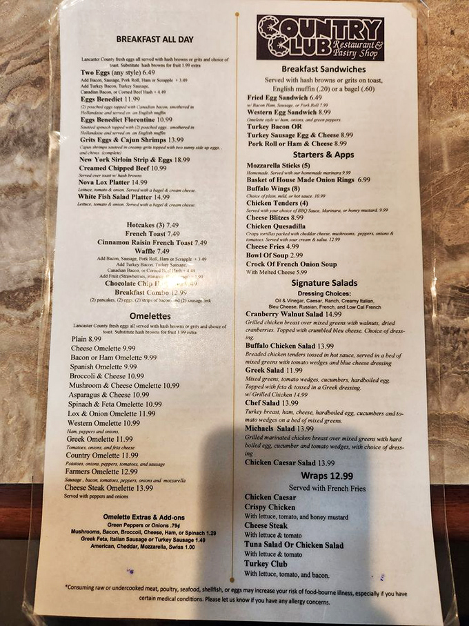 Every breakfast option you've ever craved, plus some delightful surprises you didn't know you needed.