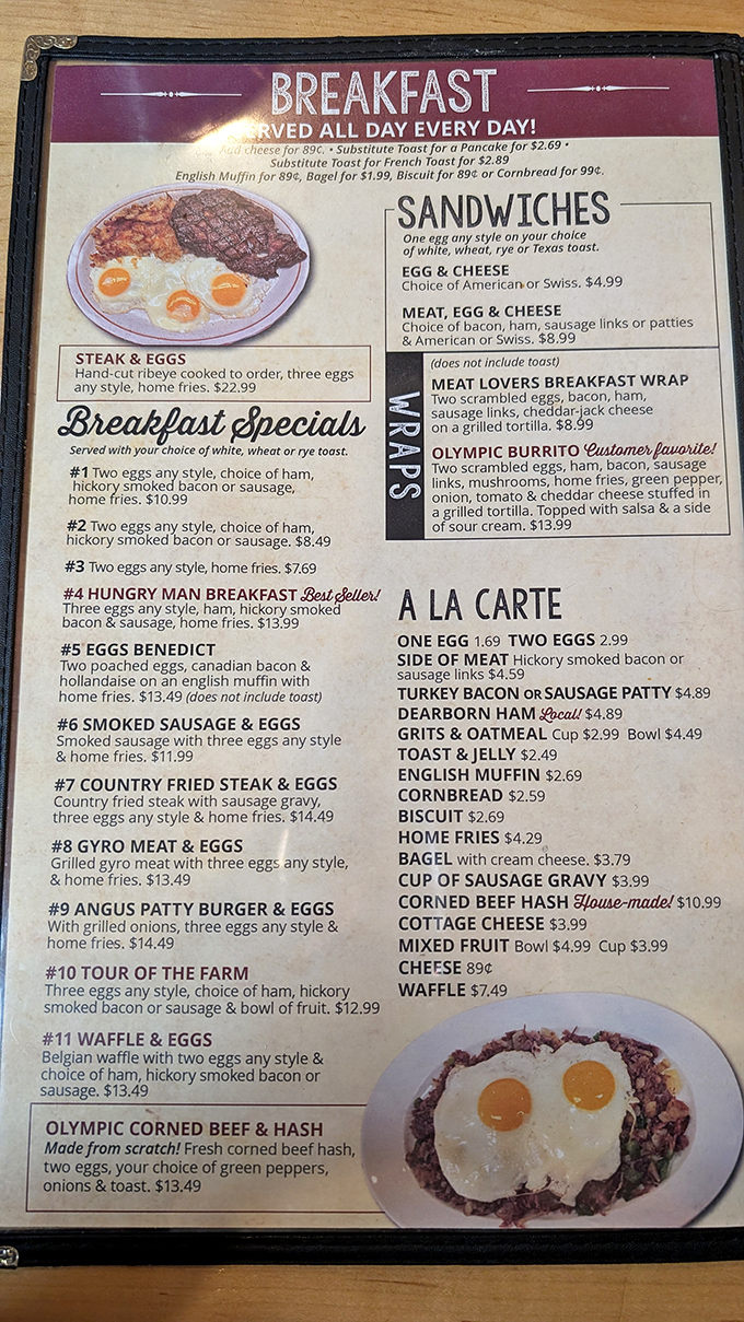 Breakfast served all day? Those three words might be the most beautiful in the English language, right after "more bacon, please."