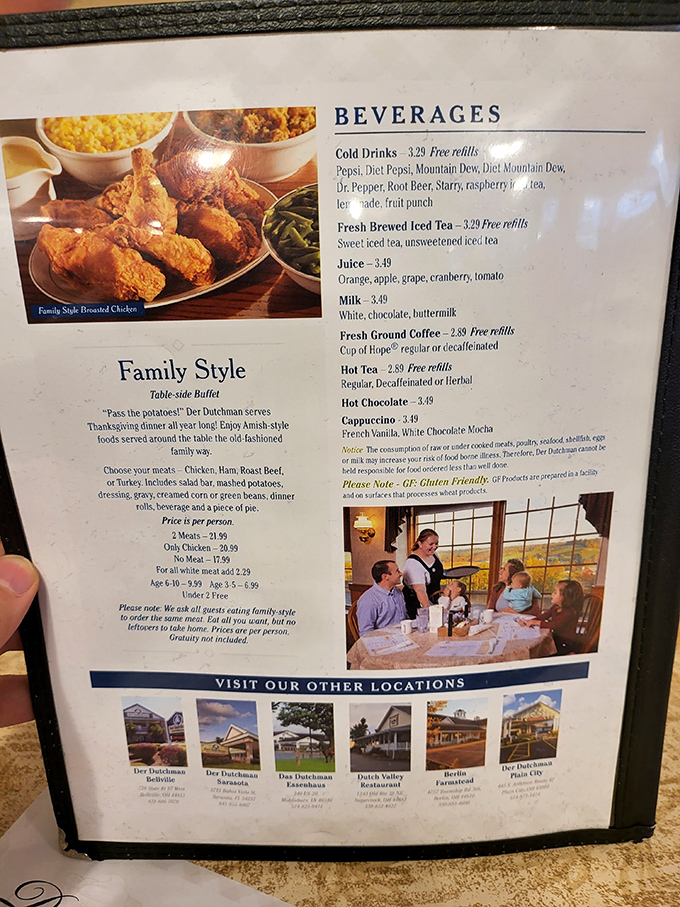 The menu reads like a love letter to comfort food. "Thanksgiving dinner all year long" isn't just a promise&mdash;it's a lifestyle choice worth embracing.