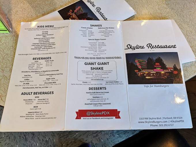 This menu isn't just a list of food—it's a roadmap to happiness with burgers, paninis, and comfort classics waiting to be discovered.