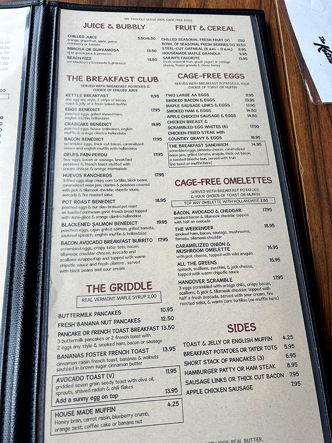 So many delicious choices! What will you order for breakfast or brunch from The Kettle's menu today?