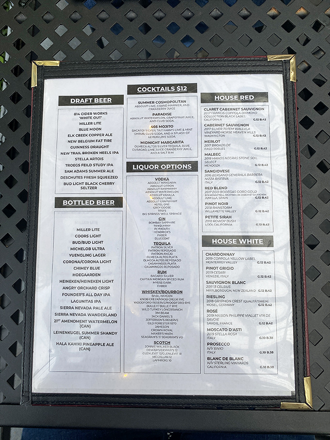 Kelly's drink menu reads like a liquid treasure map, with everything from local craft beers to cocktails that make adulting worthwhile.