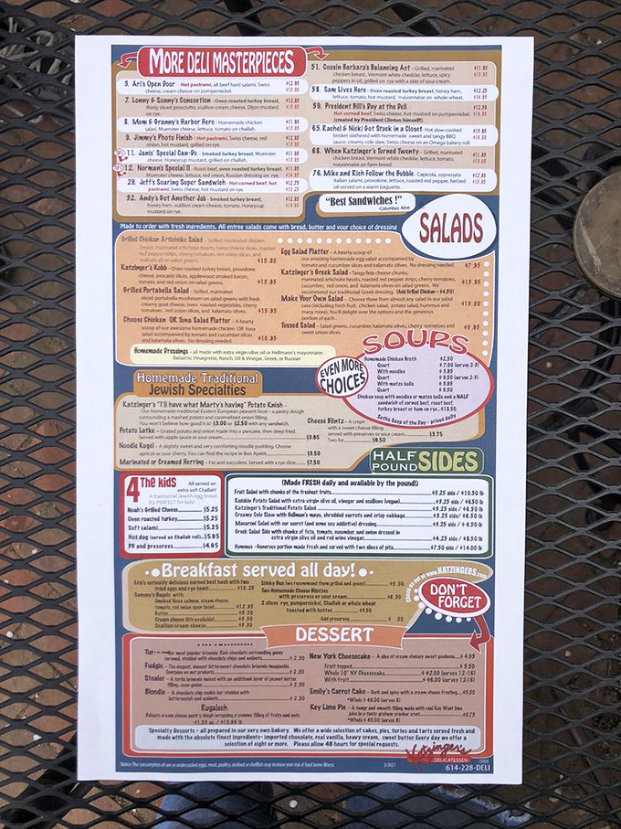 Behold the menu that reads like poetry for your taste buds &ndash; decisions have never been harder.